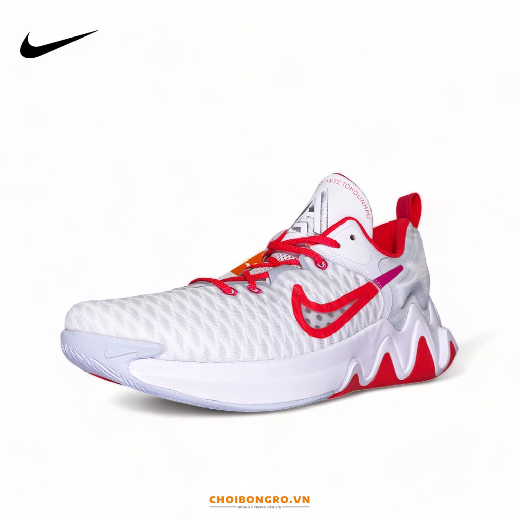 Nike Giannis Immortality 2 "Rose" chính hãng DC6927-101 | Trắng ghi đỏ ...