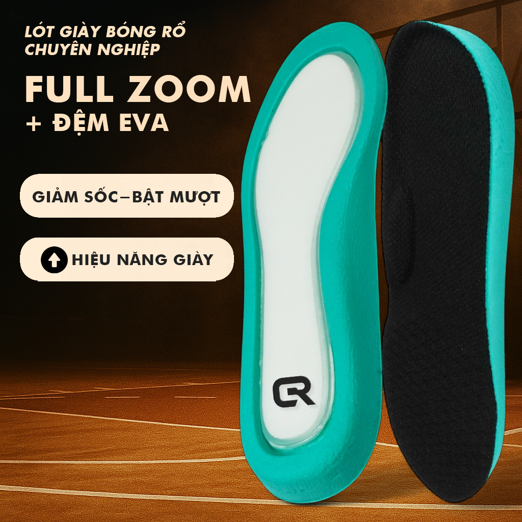 Lót Zoom EVA Toàn Phần – Cải Thiện Bật Nhảy & Giảm Chấn - Giày bóng rổ ...